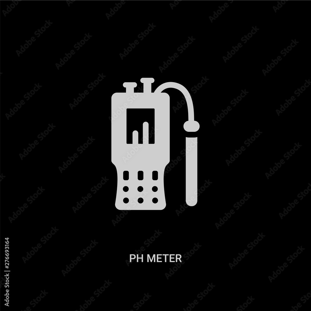 Ph Scale Black And White