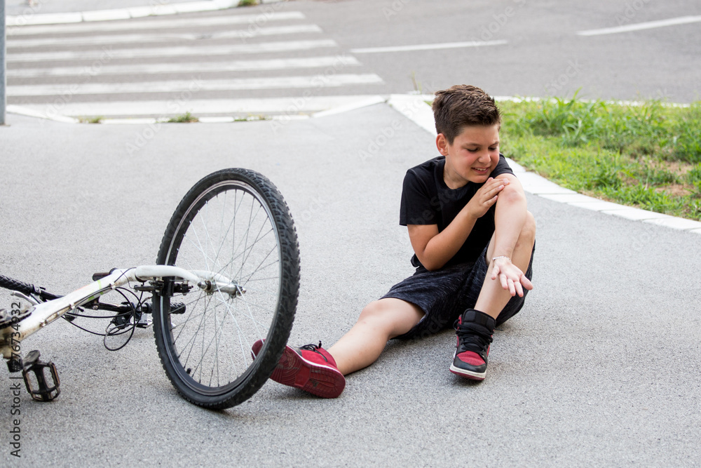 Kid Fall Off Bike