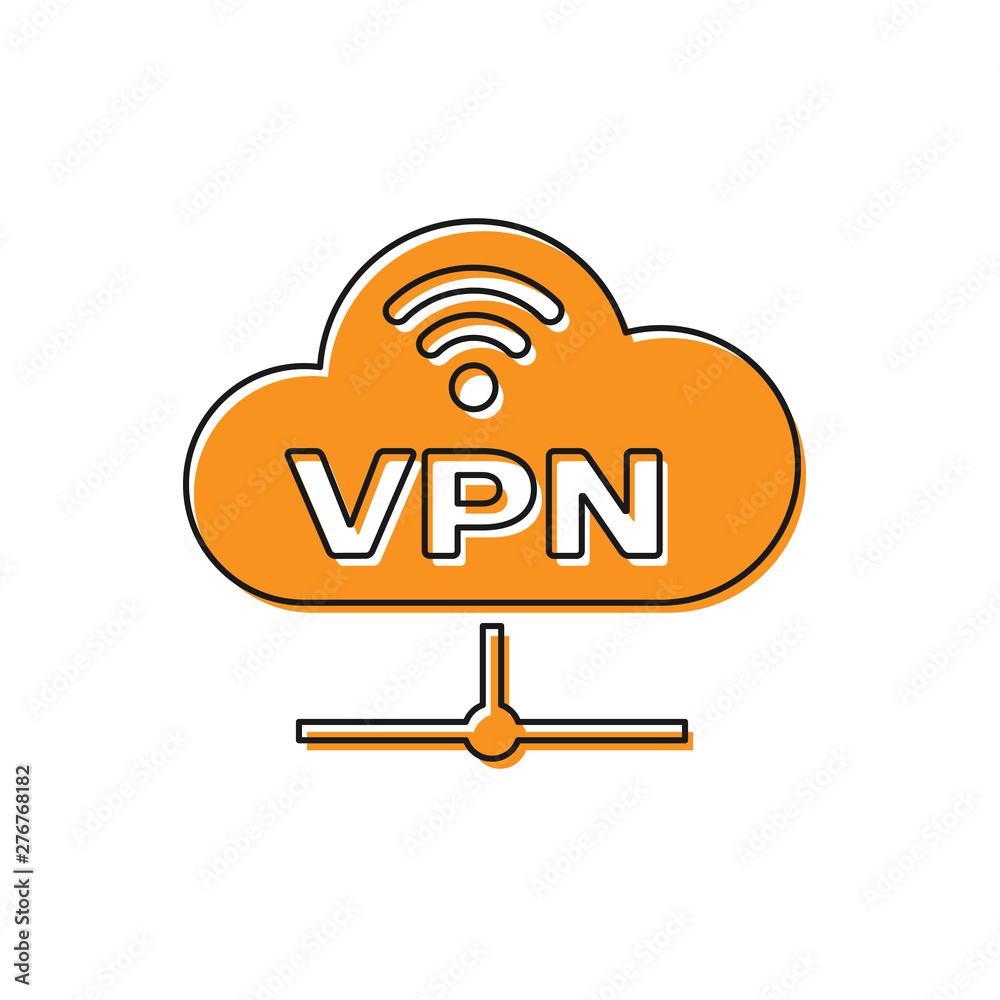Orange Network Icon