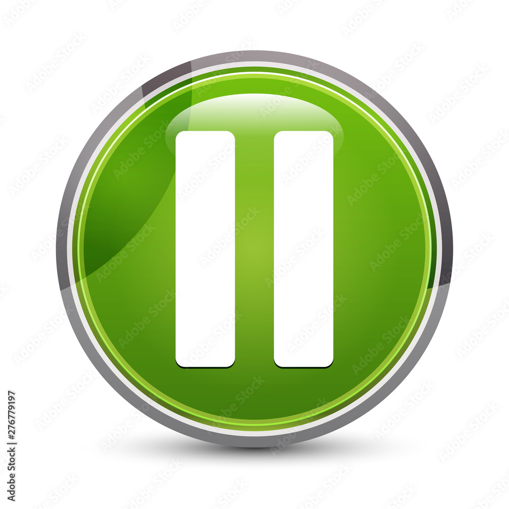 Pause Icon Green