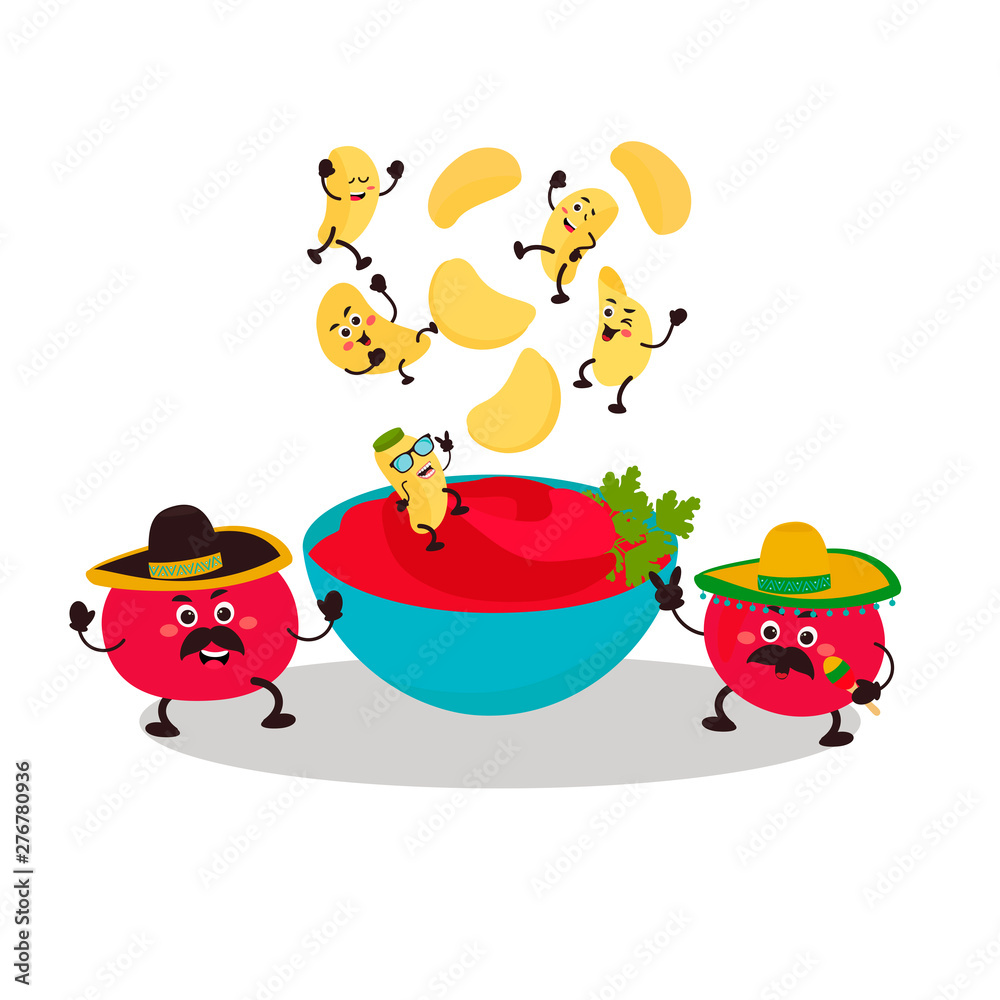 Funny Mexican Food Cartoons