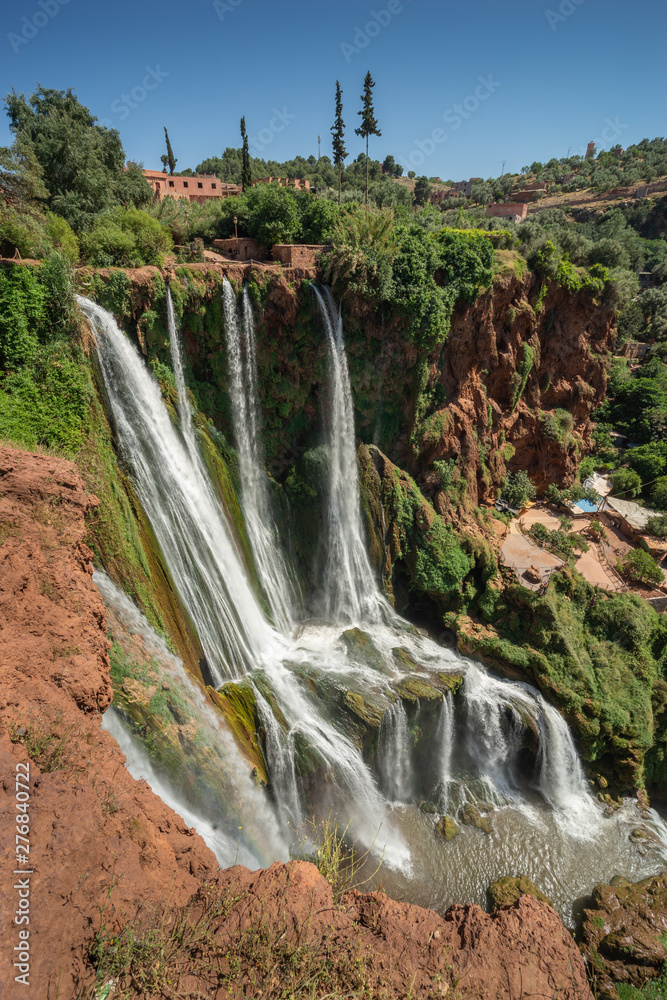 Ouzoud Waterfalls highest Waterfalls of Morocco Stock Photo | Adobe Stock