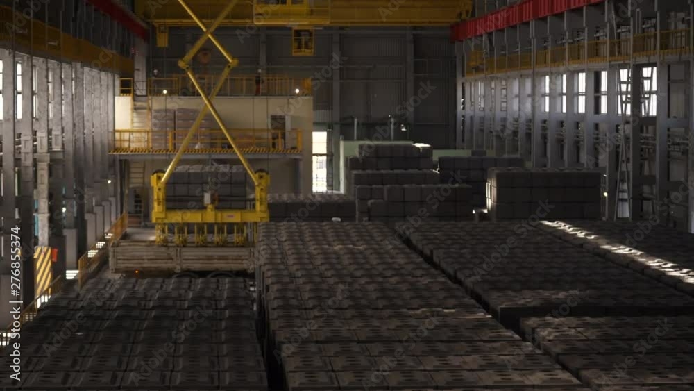 Aluminum plant. Automatic line for the production of anode paste and ...