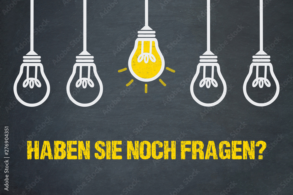 Sollten Sie Noch Fragen Haben