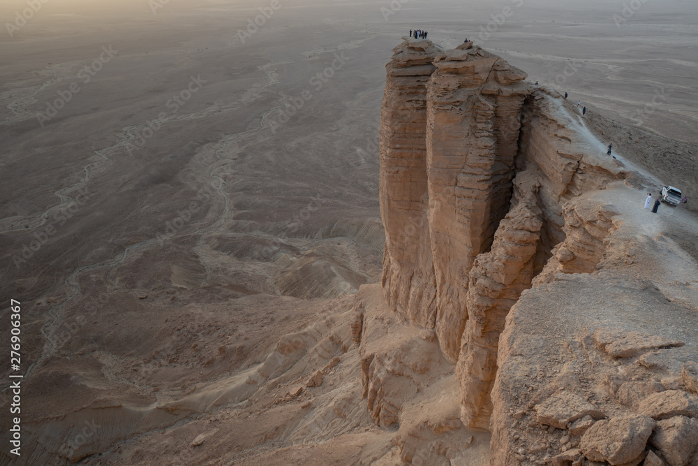 Edge of the World near Riyadh in Saudi Arabia Stock Photo | Adobe Stock