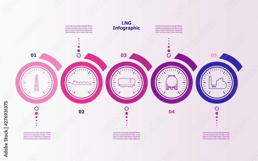 Industry data visualization. Abstract elements of graph, diagram with ...