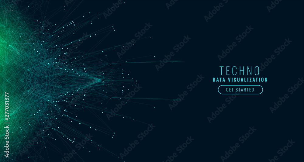 science digital big data technology background Stock Vector | Adobe Stock