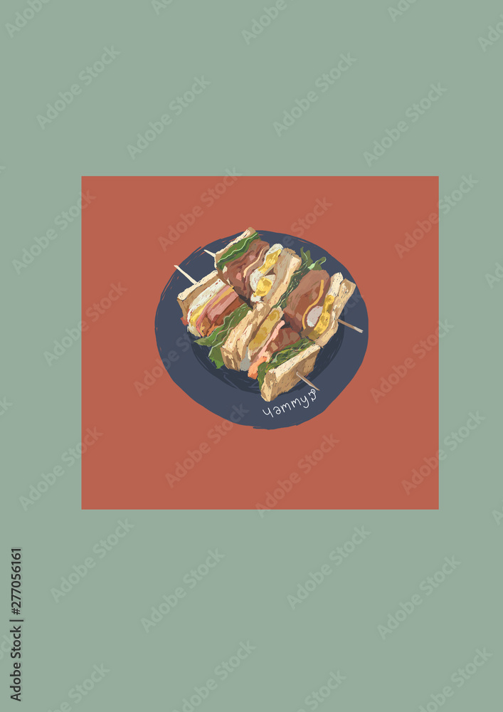 yammy Stock Illustration | Adobe Stock
