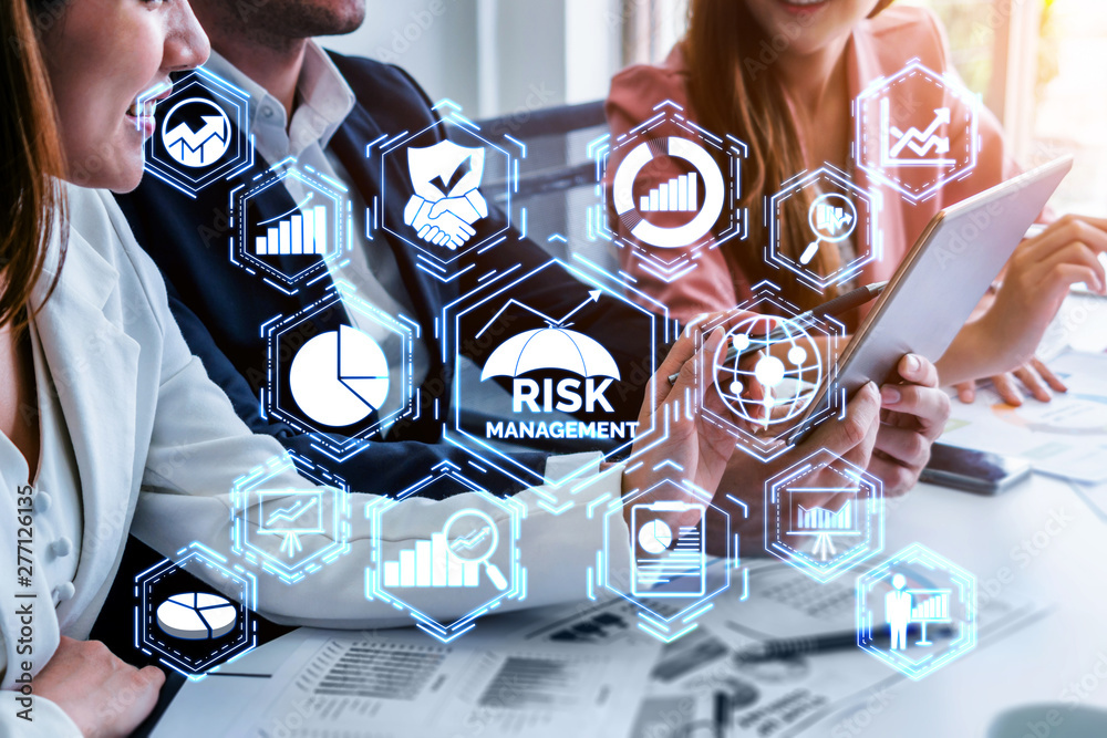 Risk Management and Assessment for Business Investment Concept. Modern ...