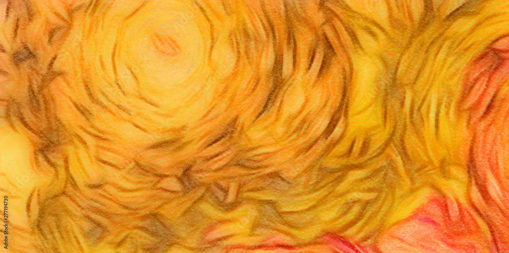 Abstract texture background. Digital painting in Vincent Van Gogh style ...