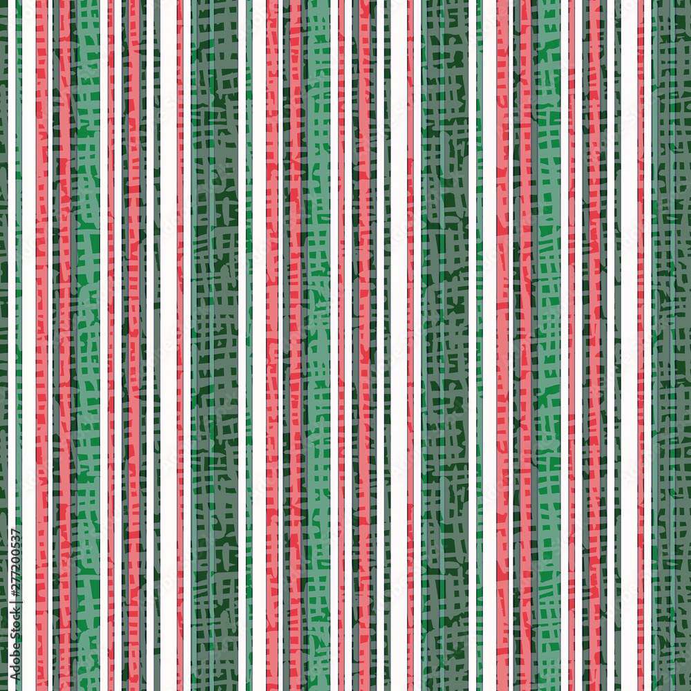 Christmas Wrapping Paper Stripes