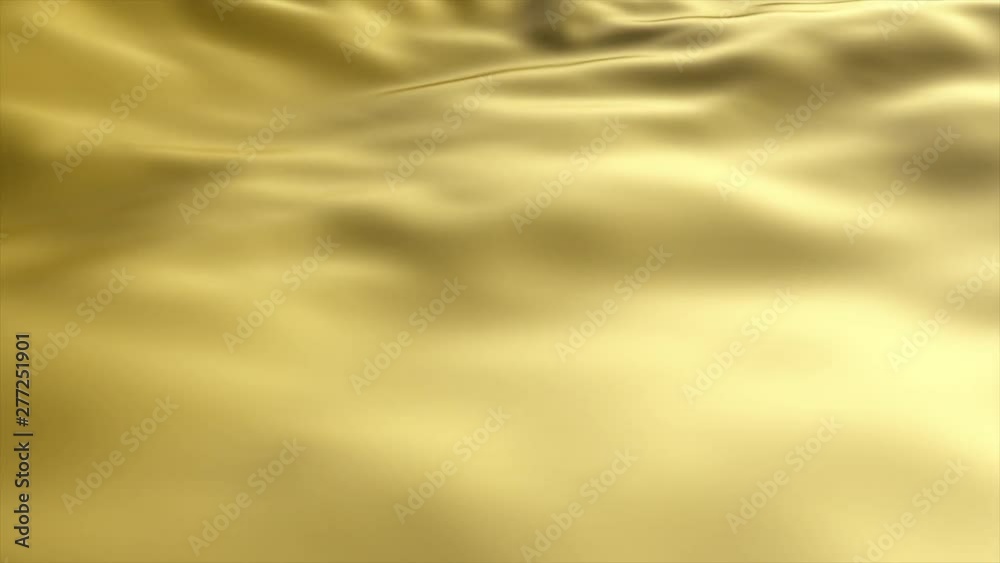 Golden wave background. Abstract seamless loop 4k animation of gold ...