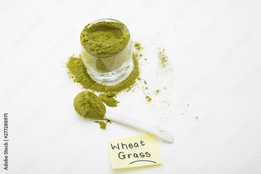 Wheat grass powder, green powder, pure organic wheat grass powder ...