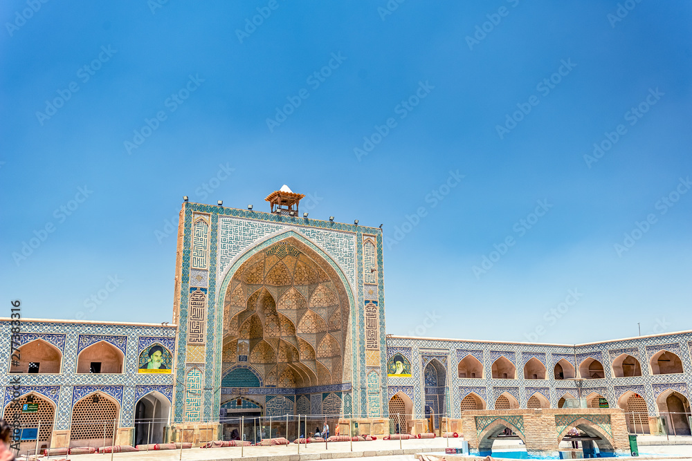 17/05/2019 Isfahan.Isfahan Province.Iran, Courtyard of Isfahan Masjed-e ...