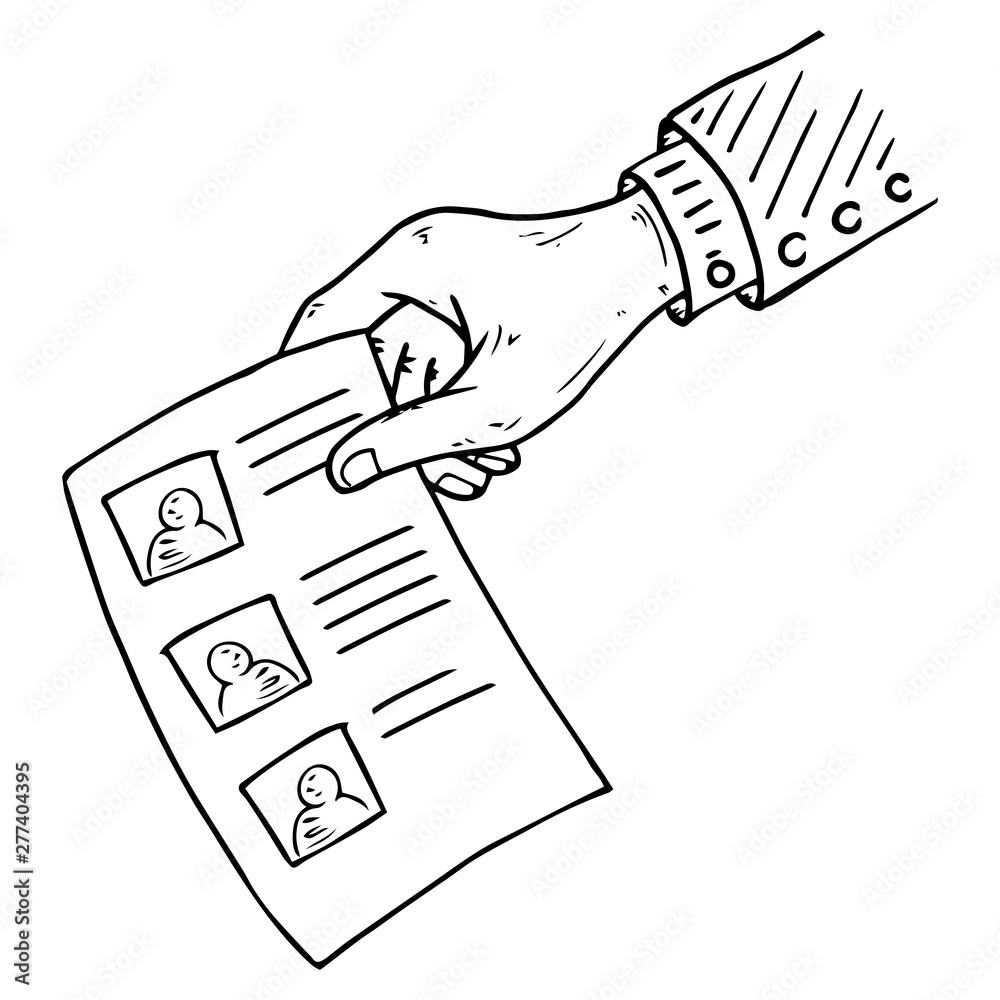 Blank Voting Ballot Template