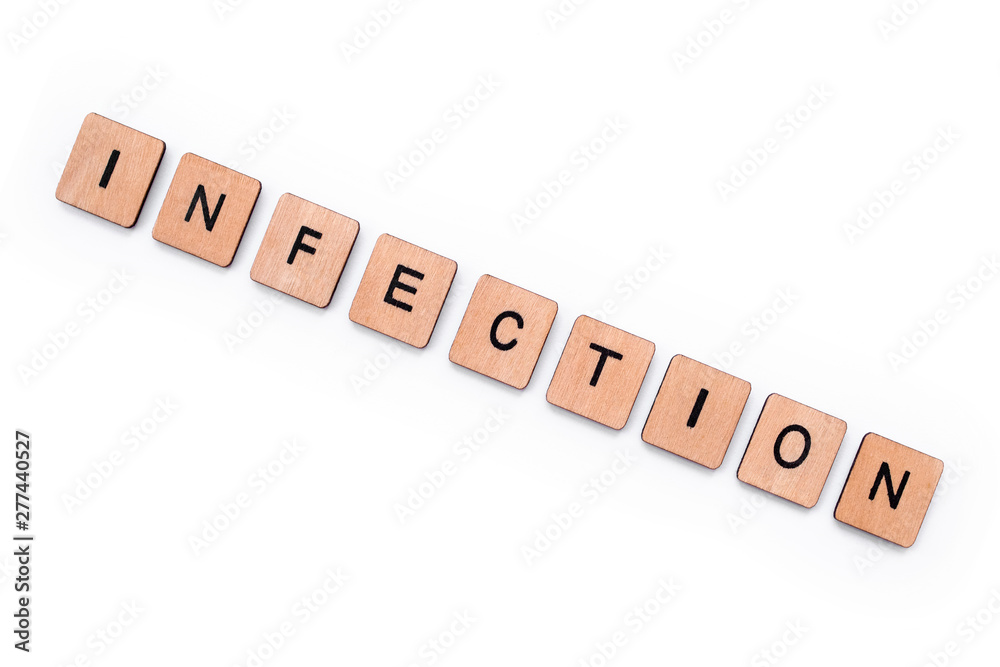 The word INFECTION Stock Photo | Adobe Stock