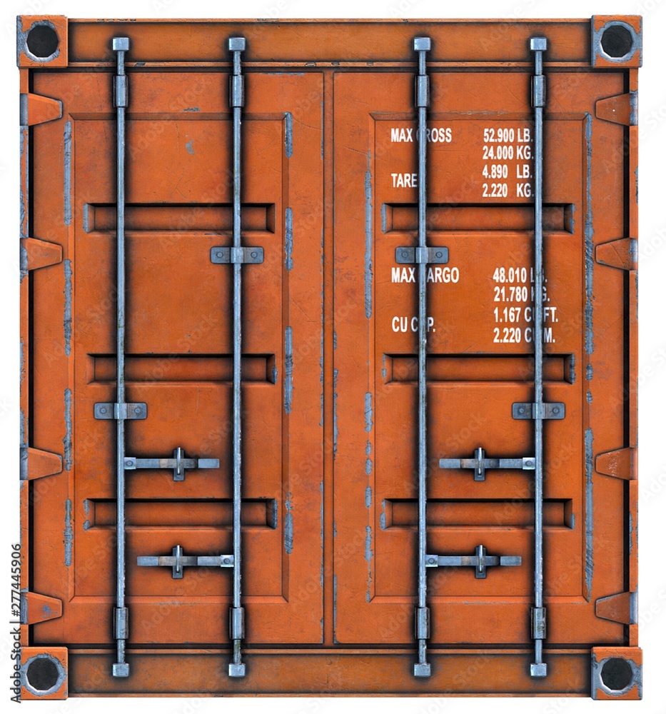 Cargo Container 2D Game Art Stock Illustration | Adobe Stock