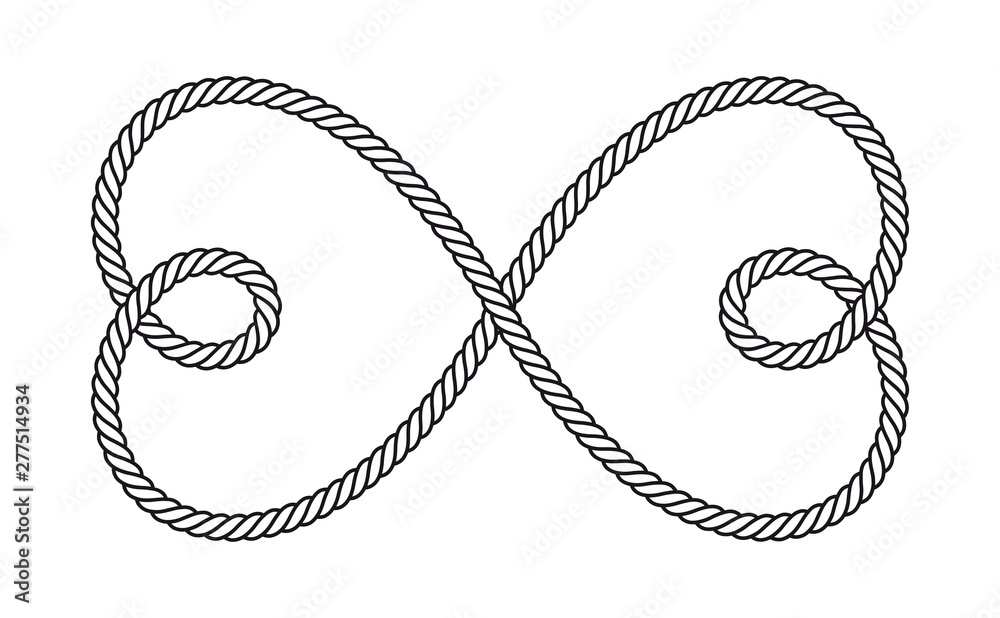 Infinity Rope Tattoo