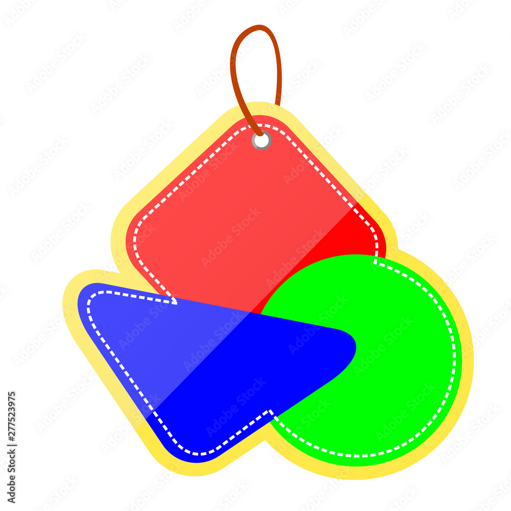 Red Triangle Yellow Circle