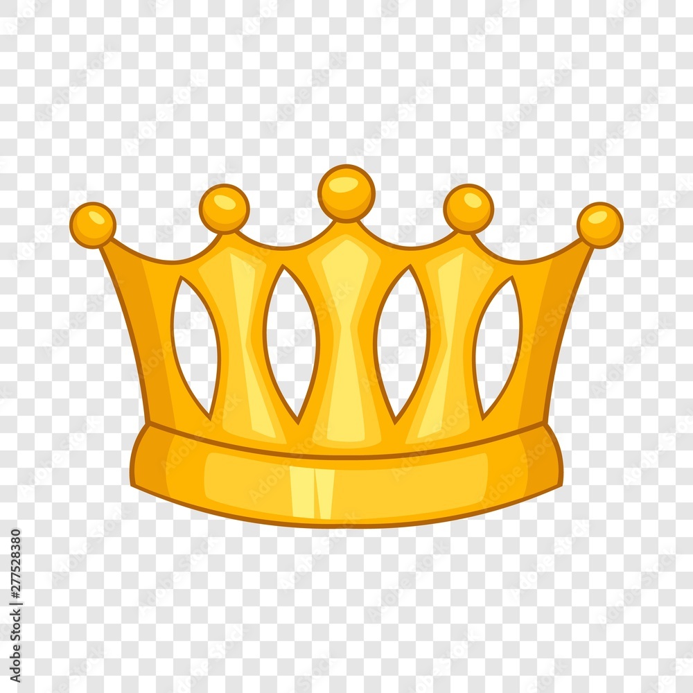 Baroness crown icon. Cartoon illustration of baroness crown vector icon ...