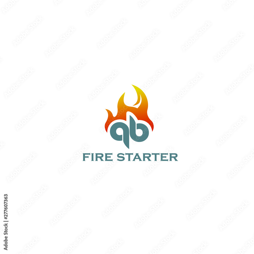 best original logo designs inspiration and concept for fire starter by ...