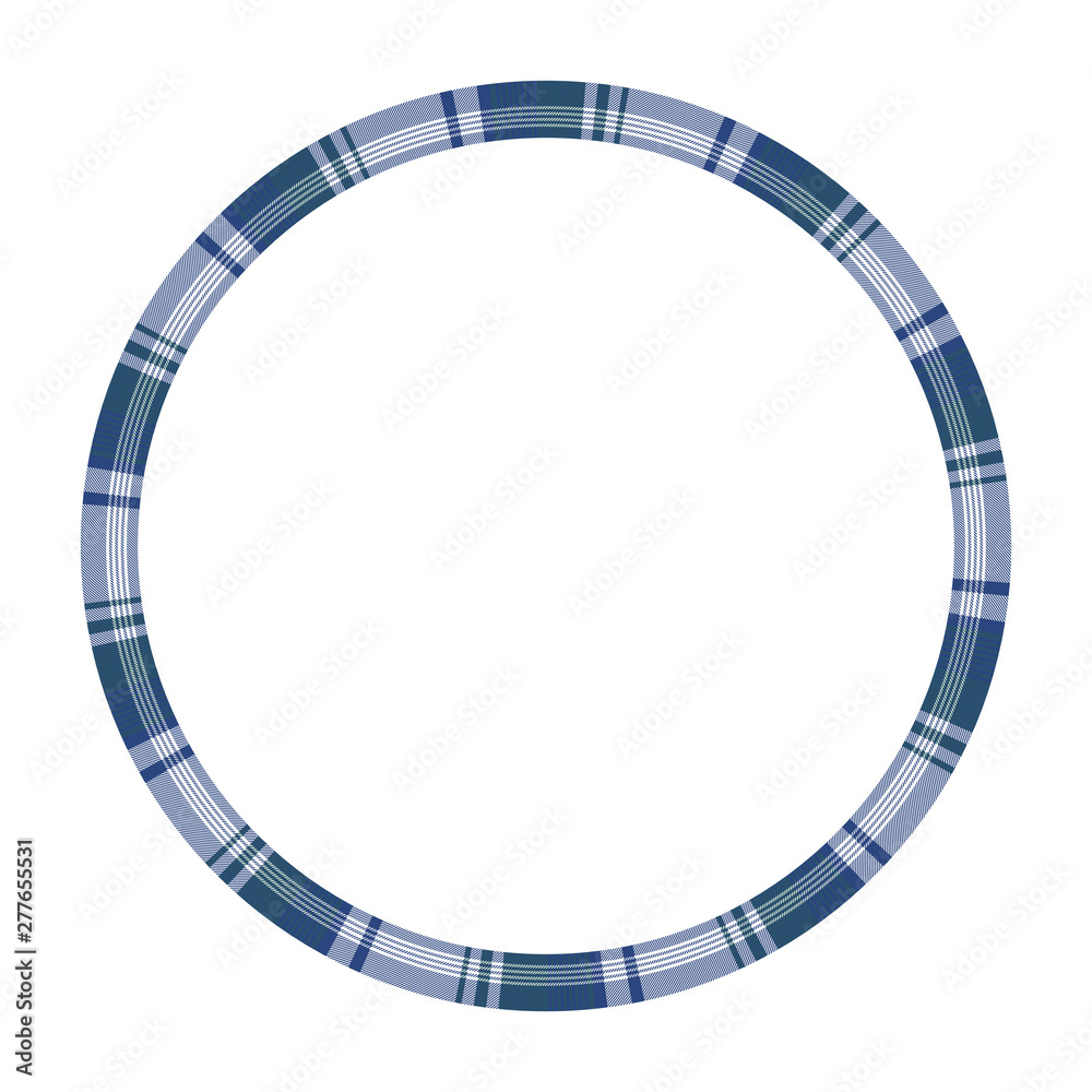 Round frame vector vintage pattern design template. Circle border ...
