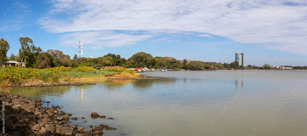 Lake Tana, source of the Blue Nile and the largest lake in Ethiopia ...