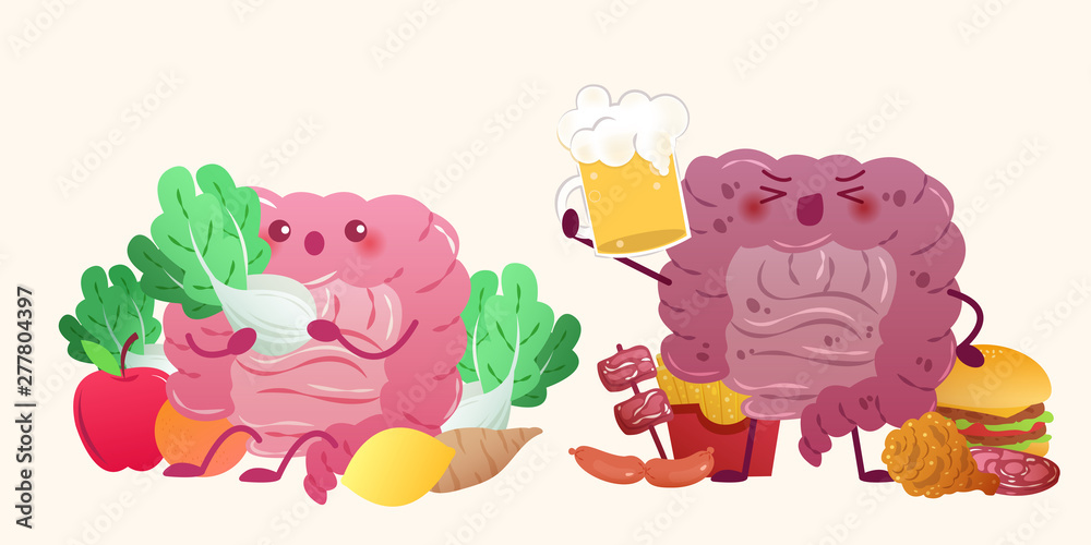 colorectal cancer issue Stock Vector | Adobe Stock