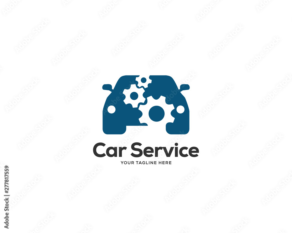 car logo design template, automobile repair service, spare parts store ...