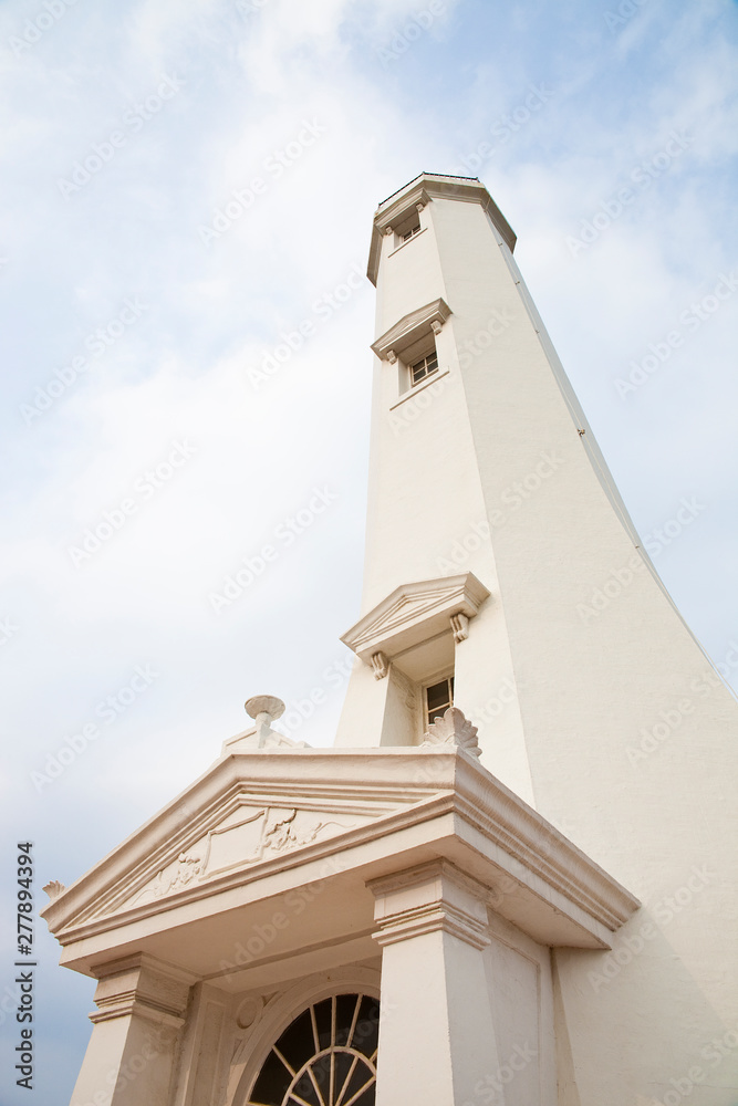 Homigot Lighthouse is a famous sightseeing spot in Korea. Stock Photo ...