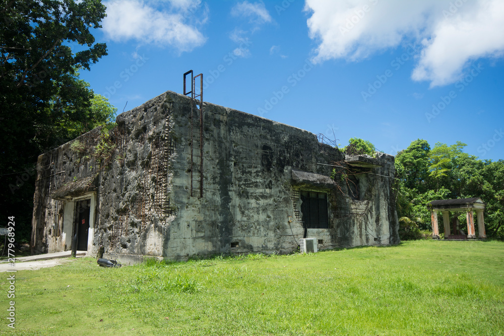World War II Memorial Museum (Former Japanese Storage Bunker), Peleliu ...
