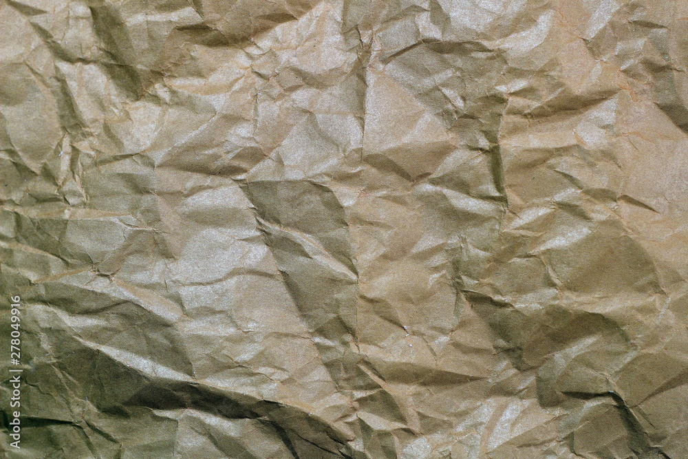 Wrinkled paper background. Texture of crumpled paper. Texture of ...