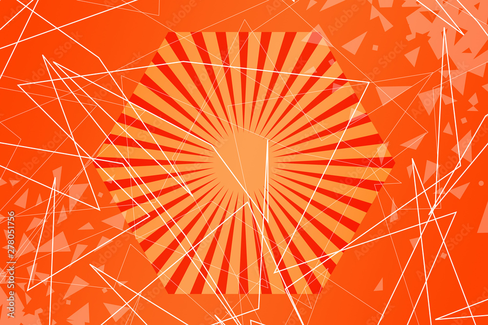 abstract, orange, yellow, sun, design, illustration, light, wallpaper ...