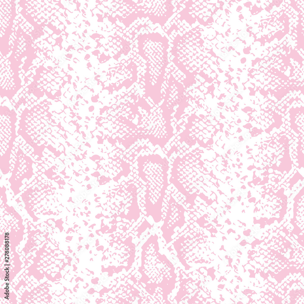 Snake skin pattern design - funny drawing seamless pattern. Lettering ...
