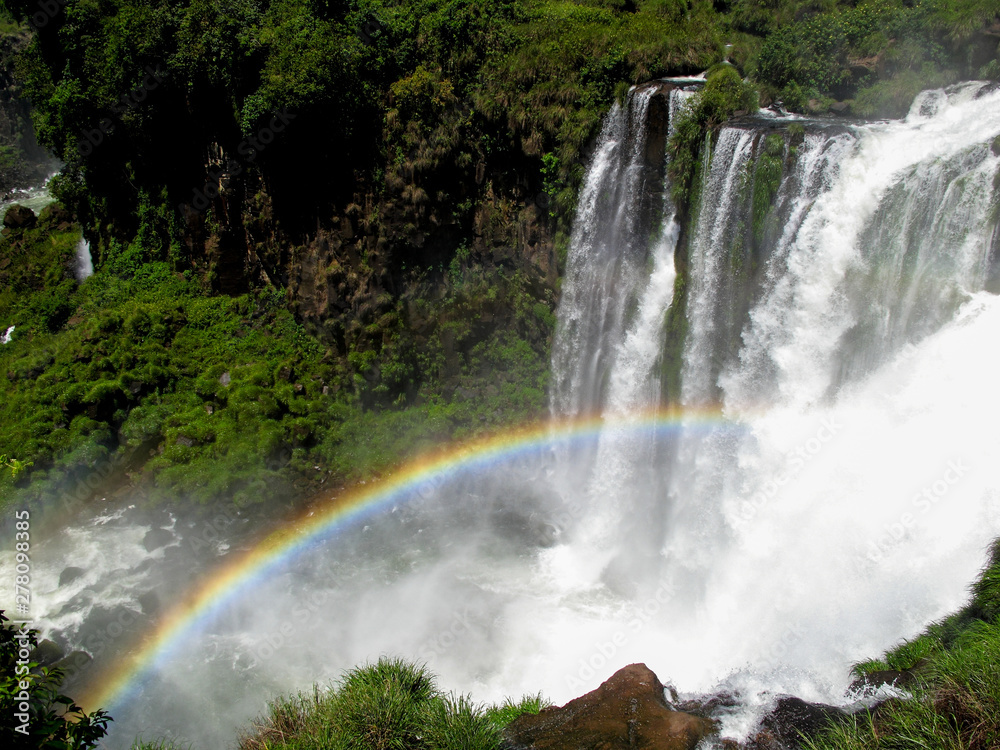 Iguazu Falls, Argentina Their name comes from the Guarani or Tupi words ...