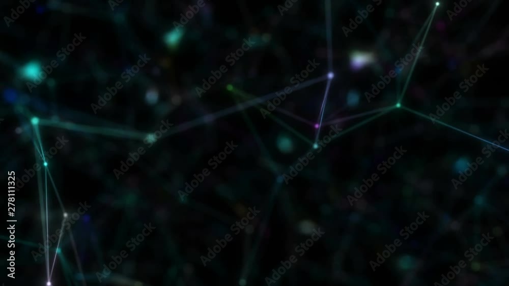Abstract technology plexus stylish dynamic digital background ...