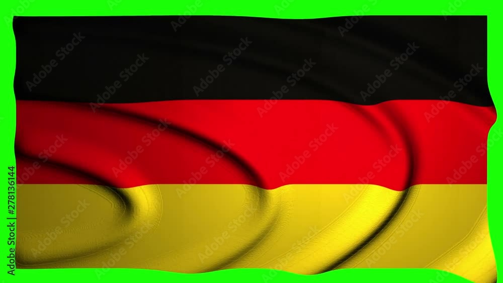 germany Animation Flag Animation Green Screen Animation germany video ...