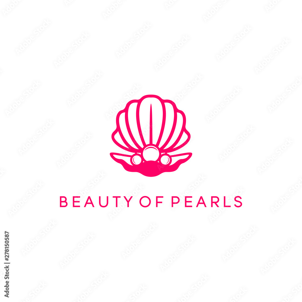Pearls logo design concepts inspiration Stock Vector | Adobe Stock