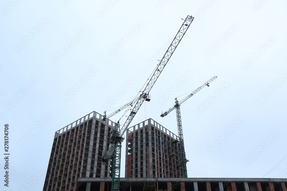 Foto de construction crane. Architecture, build, builder, building ...