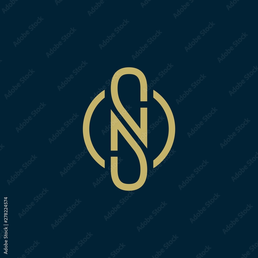 Letter NS logo Initial icon design template.Vector Stock Vector | Adobe ... Letter NS logo Initial icon design template.Vector Stock Vector | Adobe ...