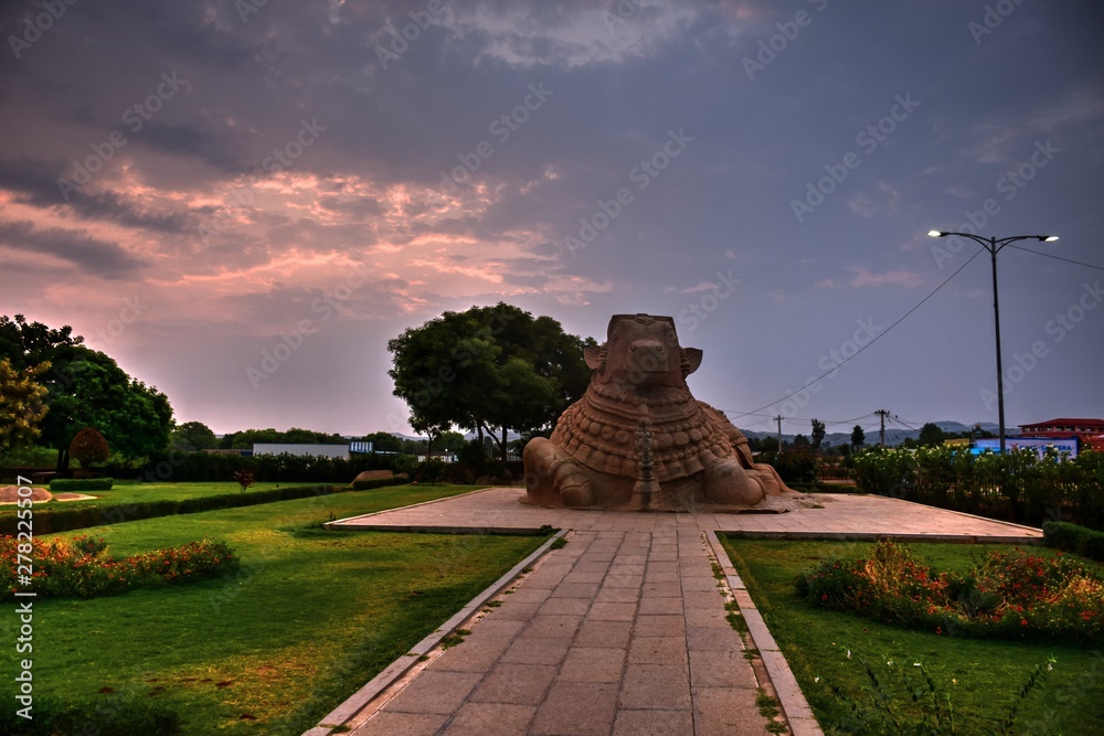Lepakshi Temple - one of the finest ancient Indian temples Stock Photo ...