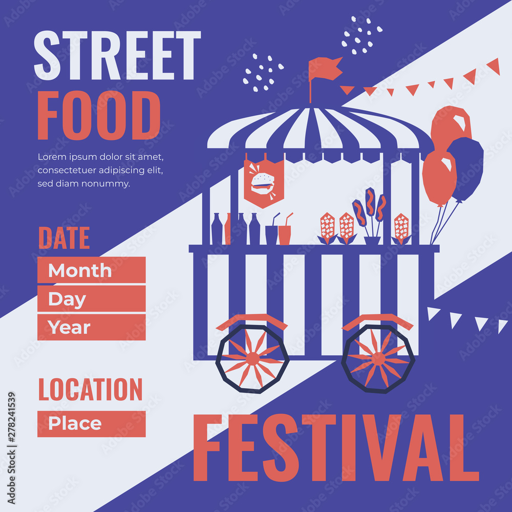 Food Event Poster Design