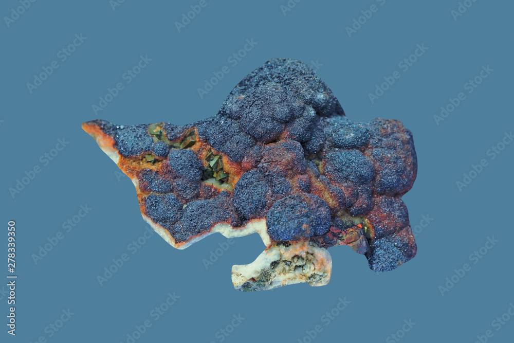 Azurite copper mineral, English name of the mineral reflects this ...