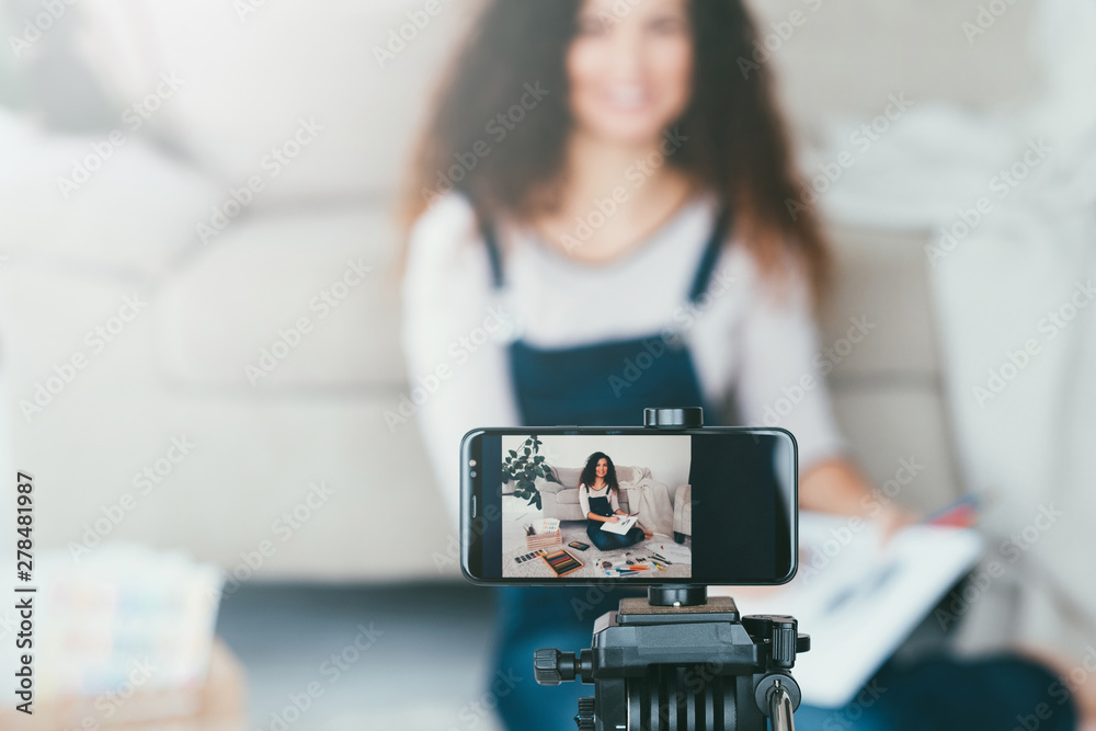 Professional Video Camera Art