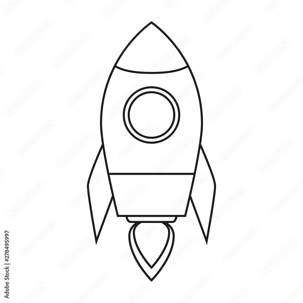 Rocket Outline
