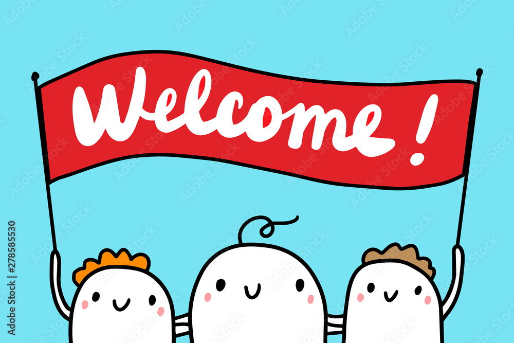 Welcome Cartoon Images