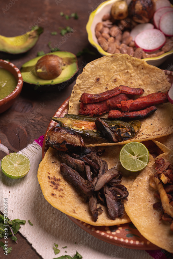 Tacos de Mexico, tacos carne asada, tacos de arrachera, tacos de al ...