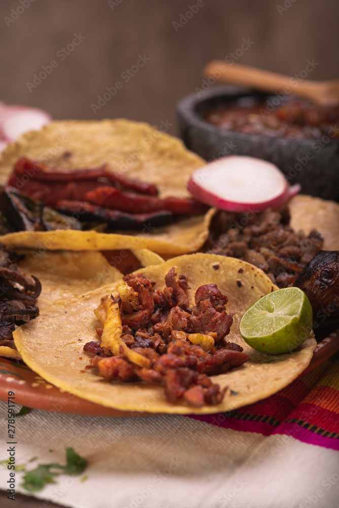 Tacos de Mexico, tacos carne asada, tacos de arrachera, tacos de al ...