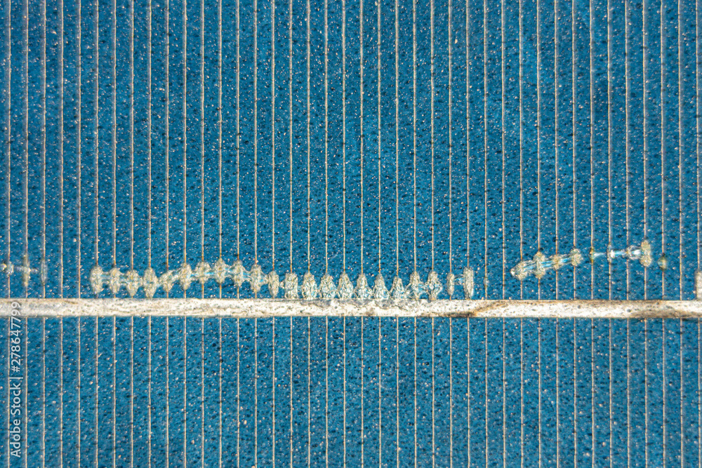 Solar energy inspection of defects at Solar Energy solar cell ...