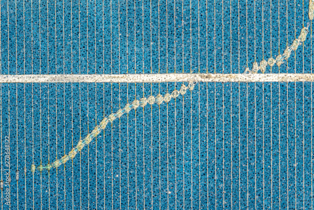 Solar energy inspection of defects at Solar Energy solar cell ...